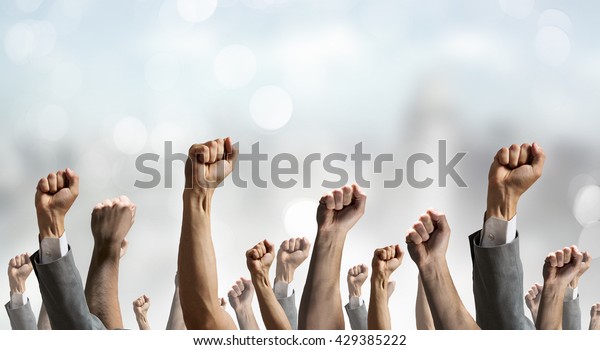 3,371 Hands Rising Together Stock Photos, Images & Photography ...