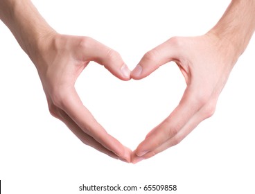 Hands Holding Heart Stock Photo (Edit Now) 192694361