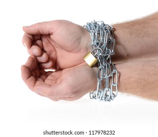 Hands Ties Chains Lock Stock Photo 117978232 | Shutterstock