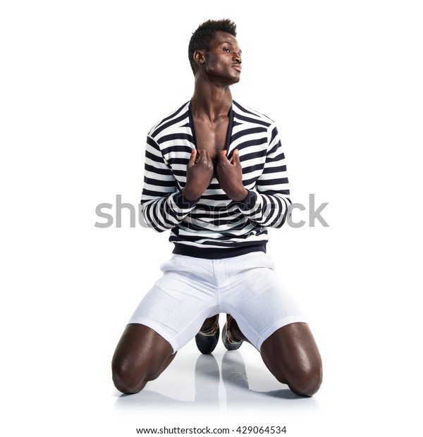 Handsome Black Man Posing Stock Photo 429064534 | Shutterstock