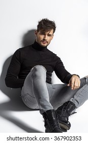 Handsome Model Posing Stock Photo 367902353 | Shutterstock