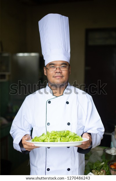 Happy Chef Kitchen Stock Photo 1270486243 | Shutterstock