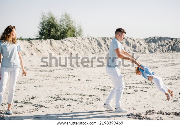 Happy Father Throws Spins His Daughter Stock Photo 2198399469 ... Happy Father Throws Spins His Daughter Stock Photo 2198399469 ...