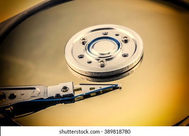 Hard Disk Drive Close Hard Drive 스톡 사진 434973229 | Shutterstock