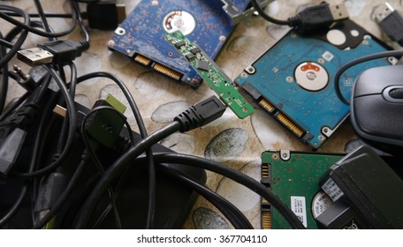 Hard Drive External Notebook Computer Parts Stock Photo 367704110 ...