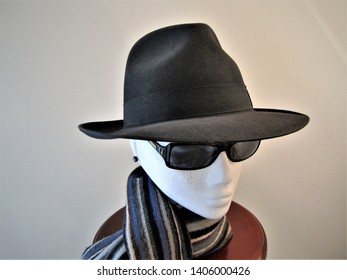 Hat Parade Using Polystyrene Head Male Stock Photo 1406000426 ...