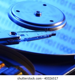 White Electron Microscope Photographed Above Examines Stock Photo ...