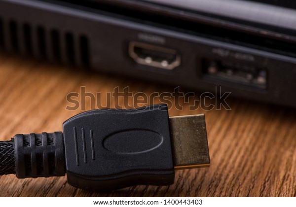 Hdmi Cable Closeup Hdmi Connector Hdmi Stock Photo 1400443403 ...