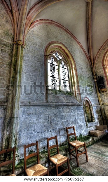 Hdr Image Interior Old Chapel On Stock Photo (Edit Now) 96096167