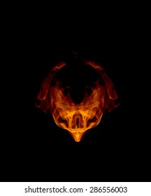 Head Fire Demon Stock Photo 286556003 | Shutterstock
