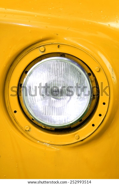 Headlight Bus Stock Photo 252993514 | Shutterstock