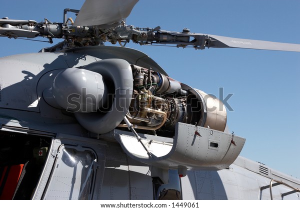 Helicopter Engine Rotor Stock Photo 1449061 | Shutterstock