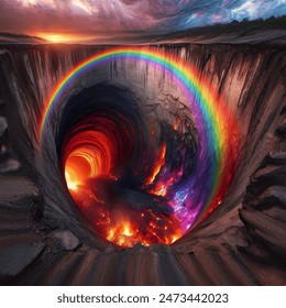 You Can See Depth Earth Side AI-generated image 2499050039 | Shutterstock