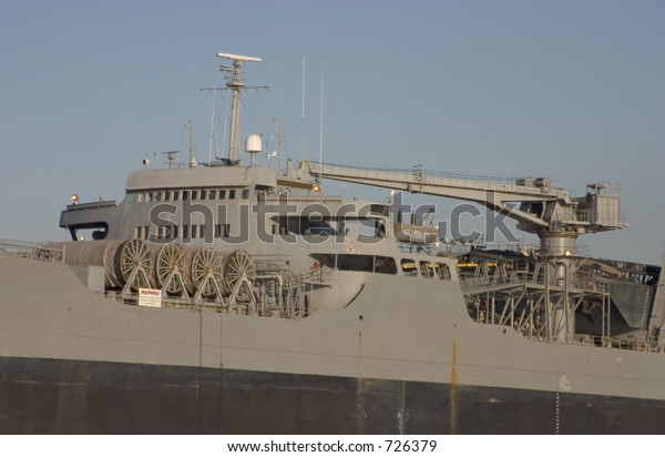 Helm Large Cargo Ship Stock Photo (Edit Now) 726379