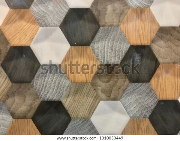 Hexagon Pattern Tile Home Decor Colorful Stock Photo 1010030449 ...
