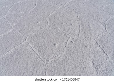 Hexagonal Patterns Salt Flats Stock Photo 1761403847 | Shutterstock
