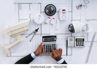 1,728 Security camera blueprint Images, Stock Photos & Vectors ...