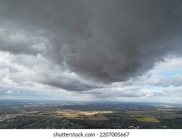 High Angle View Dramatic Rain Clouds Stock Photo 2207005667 | Shutterstock