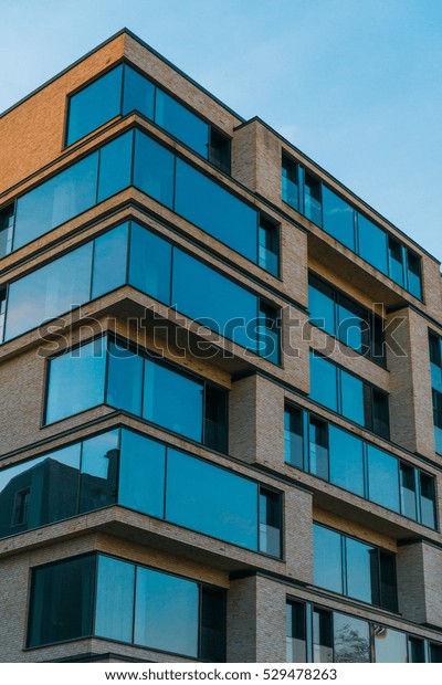 High Angle View Modern Architecture Formed Stock Photo 529478263 ...