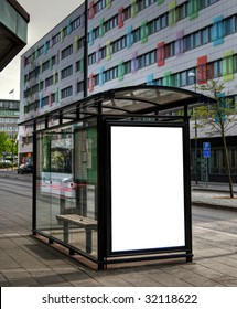 High Dynamic Range Image Bus Stop Stock Photo 32118622 | Shutterstock