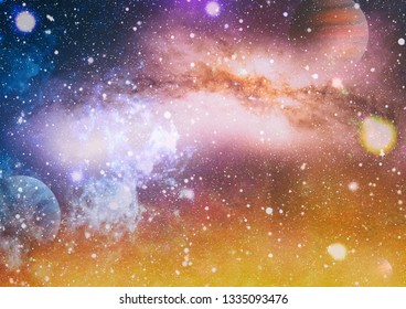 High Quality Space Background Elements This Stock Photo 1335093476 ...