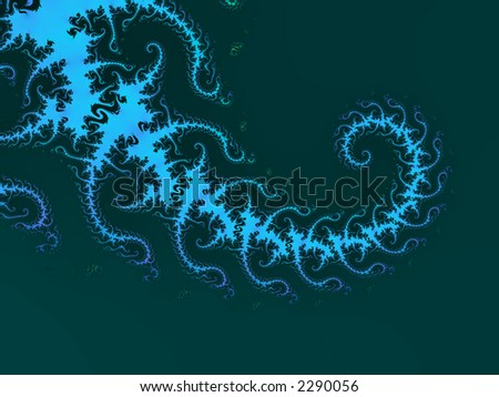 High Resolution Rendering Blue Scorpion Galaxy Stock Photo (Edit Now ...