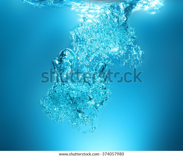 High Resolution Wave Bubbles Clean Drinking Stock Photo 374057980 ...