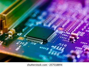 High Tech Circuit Board Stock Photo 257518894 | Shutterstock