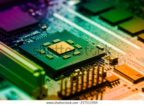 High Tech Circuit Board Stock Photo (Edit Now) 257511904