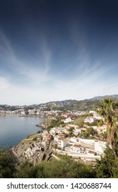 High View Point Looking Down Seaside Stock Photo 1420688744 | Shutterstock