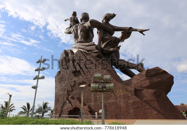 Highest Statue World Located Dakar Senegal Foto de stock 778618948 ...