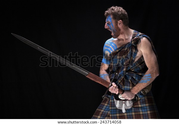 Highlander Tribe Warrior Stock Photo 243714058 | Shutterstock