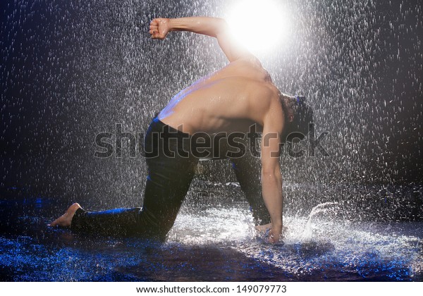 Hitting Floor Young Men Hitting Floor Stock Photo 149079773 | Shutterstock