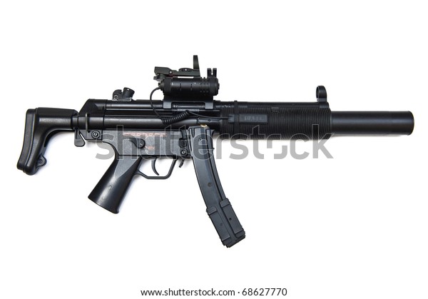 Hk Mp5 Sd6 Silencer Special Weapon Stock Photo (Edit Now) 68627770