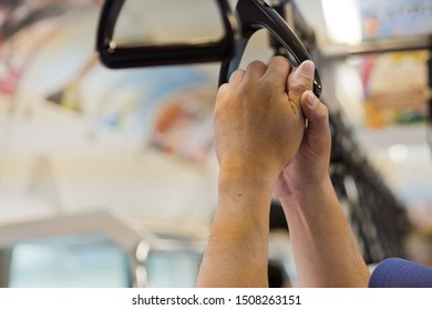 Hold Pole While Bus Stock Photo 1508263151 | Shutterstock