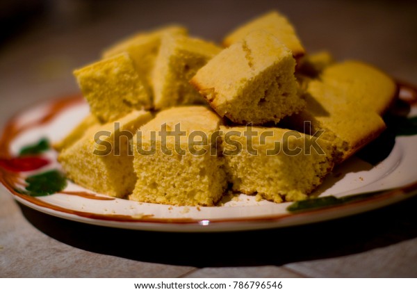 Homemade Cornbread Platter Stock Photo 786796546 | Shutterstock