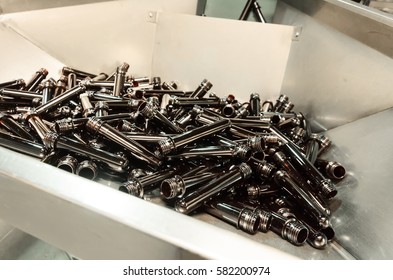 Hopper Filled Preforms Part Machine Blowing Stock Photo 582200974 ...