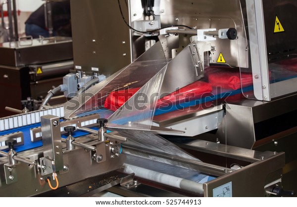 Horizontal Flowvac Flow Wrapper Vacuum Packaging Stock Photo (Edit Now ...