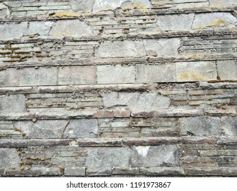 Horizontal Line Stone Surface Pattern Images Stock Photo 1191973867 ...