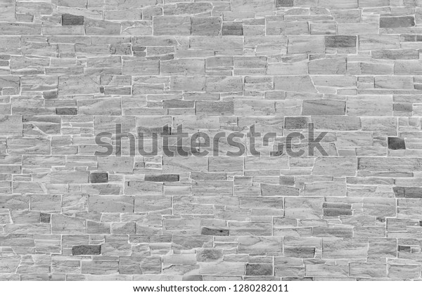 Horizontal Modern Brick Wall Pattern Background Stock Photo 1280282011 ...
