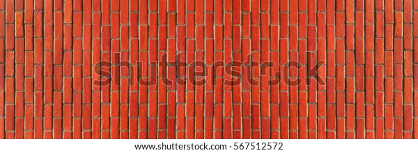Horizontal Modern Brick Wall Pattern Background Stock Photo 567512572 ...