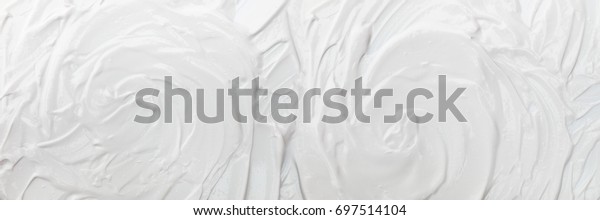 Horizontal White Cream Texture Pattern Background Stock Photo 697514104 ...
