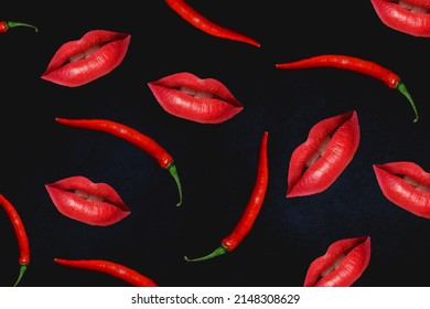 2,187 Spicy Lips Images, Stock Photos & Vectors | Shutterstock
