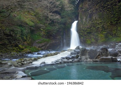 Hot Spring Pool View Waterfall Stock Photo 196386842 | Shutterstock