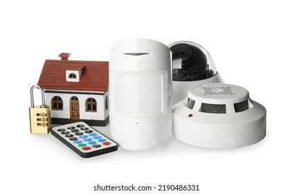 House Model Cctv Camera Remote Control Stock Photo 2190486331 ...
