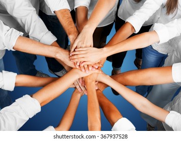 Group People Stacking Hands Together Stock Photo 1178338423 | Shutterstock