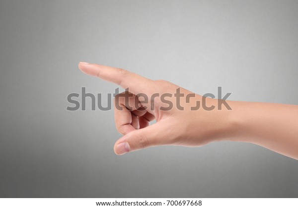 Human Hand Picking Gesture Isolate Stock Photo 700697668 | Shutterstock