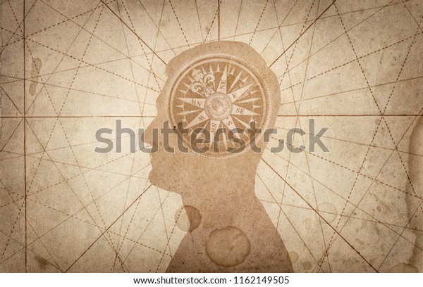 Human Head Compass Concept On Topic Stock Photo 1162149505 | Shutterstock Human Head Compass Concept On Topic Stock Photo 1162149505 | Shutterstock
