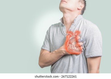 Human Heart Attack Isolates Stock Photo 267122261 | Shutterstock