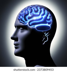 Human Head Reading Book Absorbing Information AI-generated image ...